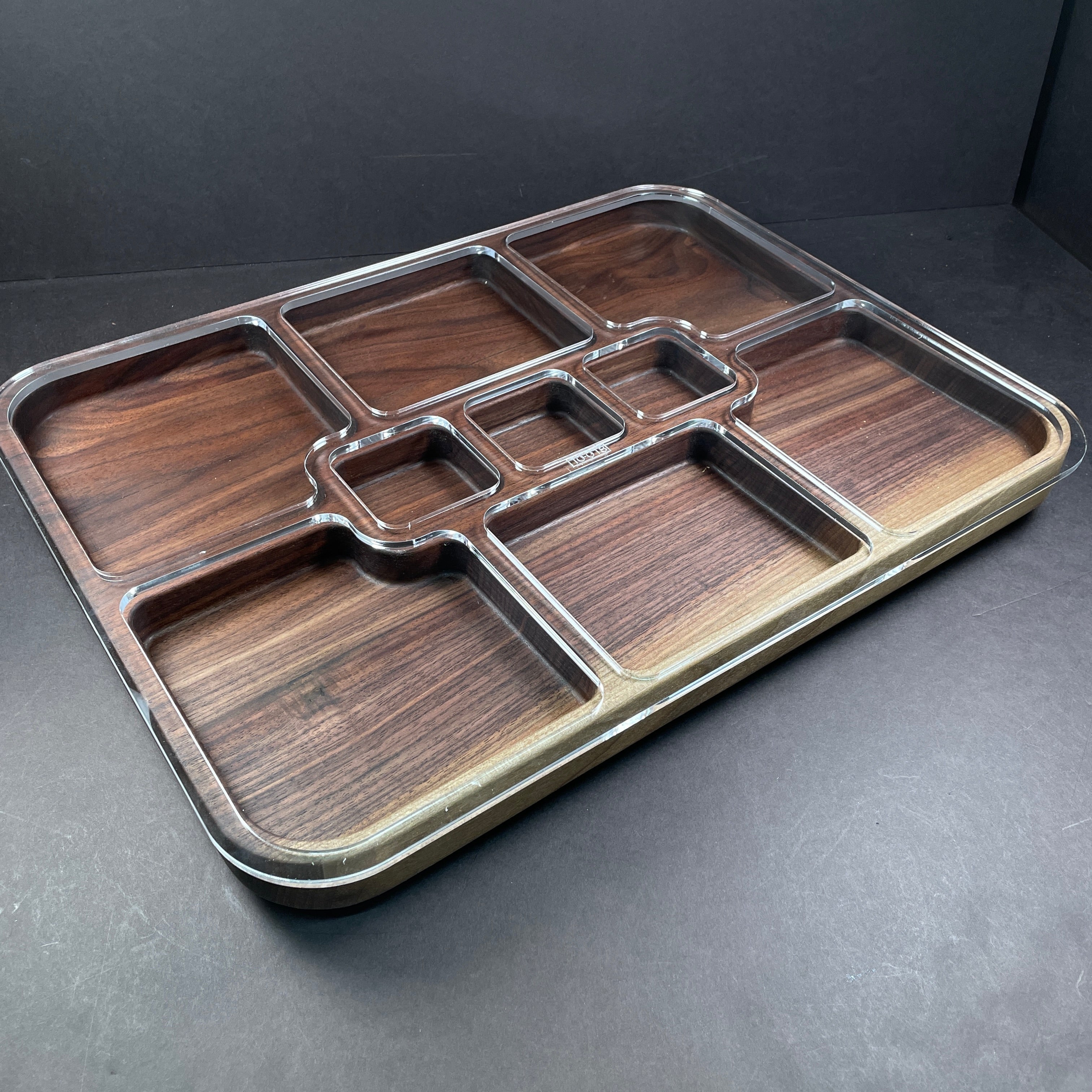 Jumbo 9 Pocket Tray Valet Tray Templates - empiregoods.com