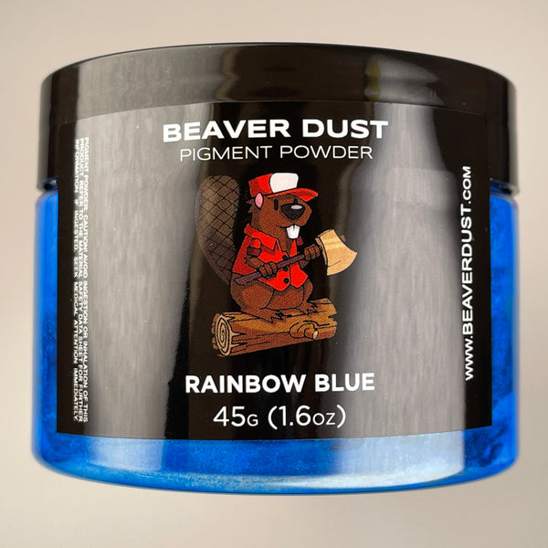 Rainbow Blue Mica Powder - empiregoods.com